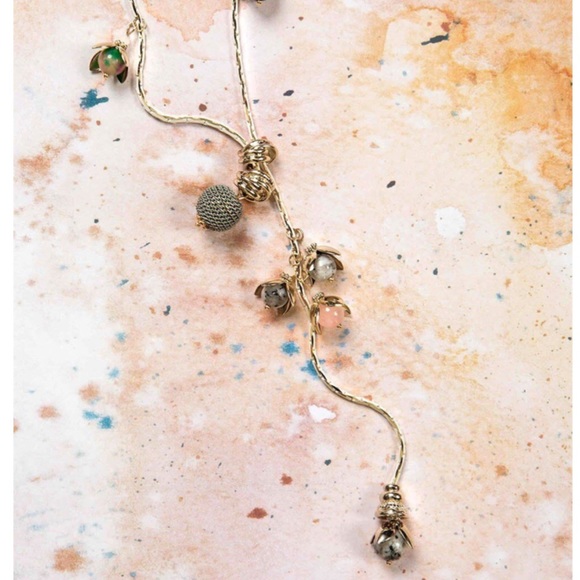 POL | Jewelry | Pol Ball Barrel Drop Chain Necklace | Poshmark